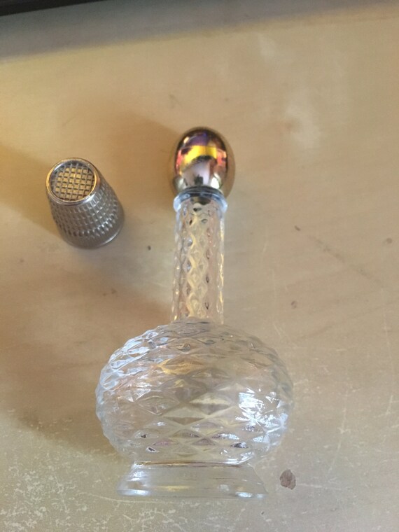 Clear Perfume Bottle Small Perfume Bottle Empty Perfume - Etsy