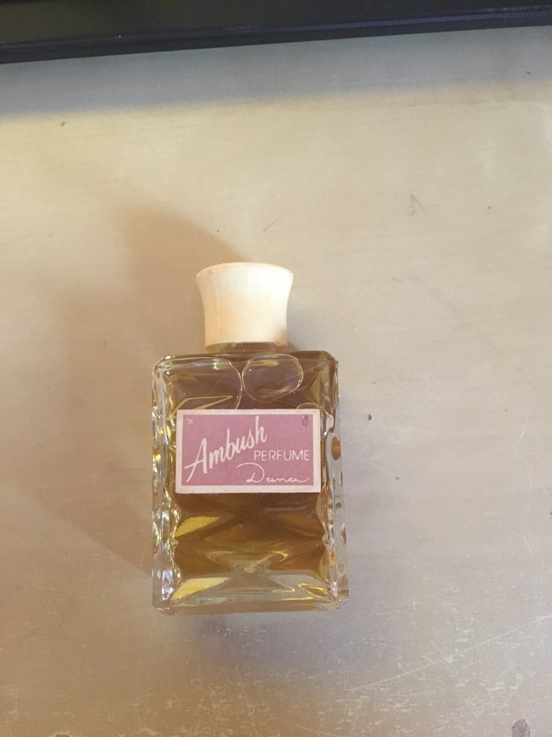 Vintage Ambush Perfume Decanter by Dana, 1/2 Fl. Oz Perfume Perfume ...
