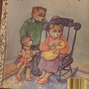 Little Golden Book the Bears' New Baby, Children Storybook - Etsy