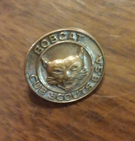 Bobcat Cub Scouts B.S.A. Boy Scouts of America Brass Pin- Collectible ...