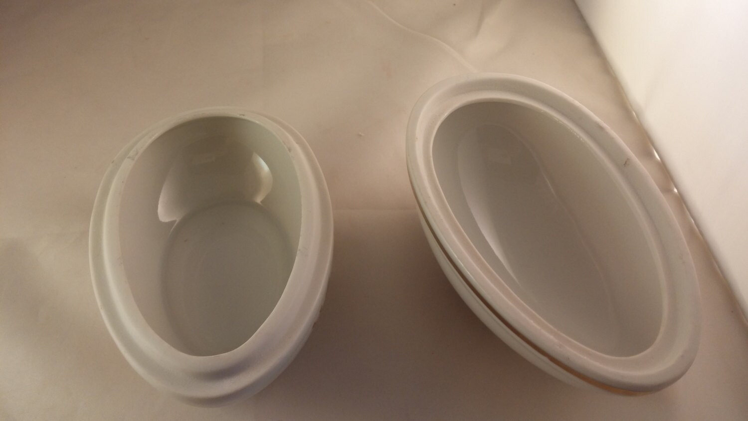 Avon Ceramic Porcelain Dish Egg Shape Butterfly and Flower, Porcelain ...