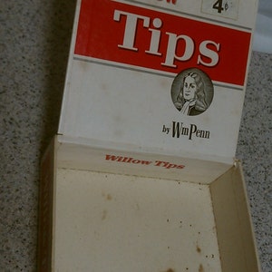 William Penn Cigarillo Box Willow Tip - Etsy