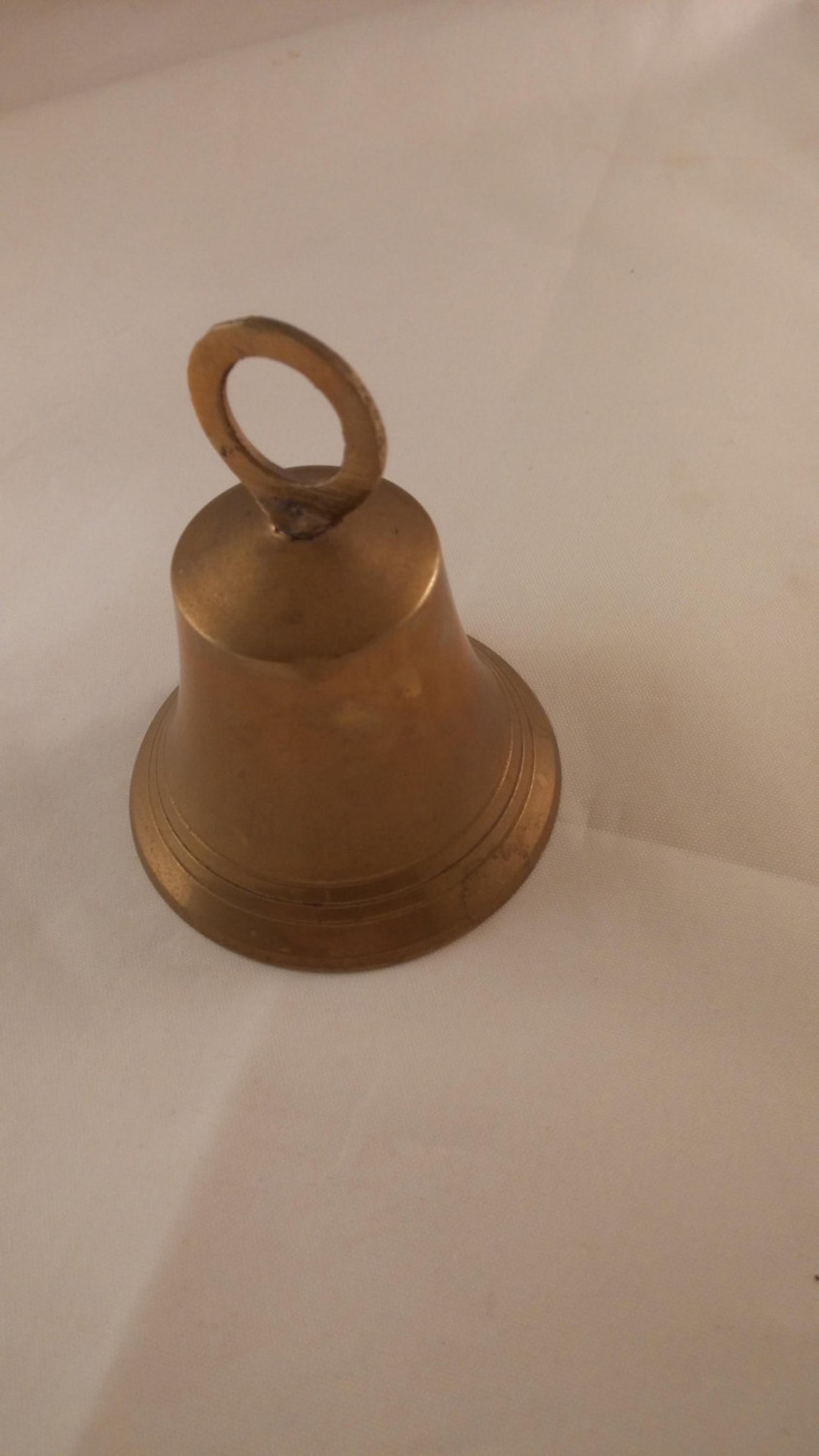 Vintage Brass Bell, Mid Century Brass Bell, Decorative Brass Bell, Home ...