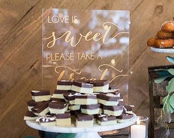 Dessert signs | Etsy