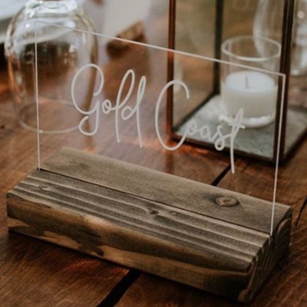 Tall Acrylic Table Numbers - Etsy