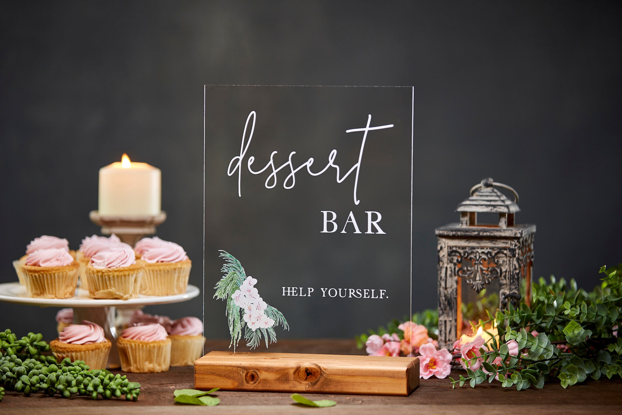 Dessert Table Decor Dessert Table Sign Dessert Sign Acrylic | Etsy