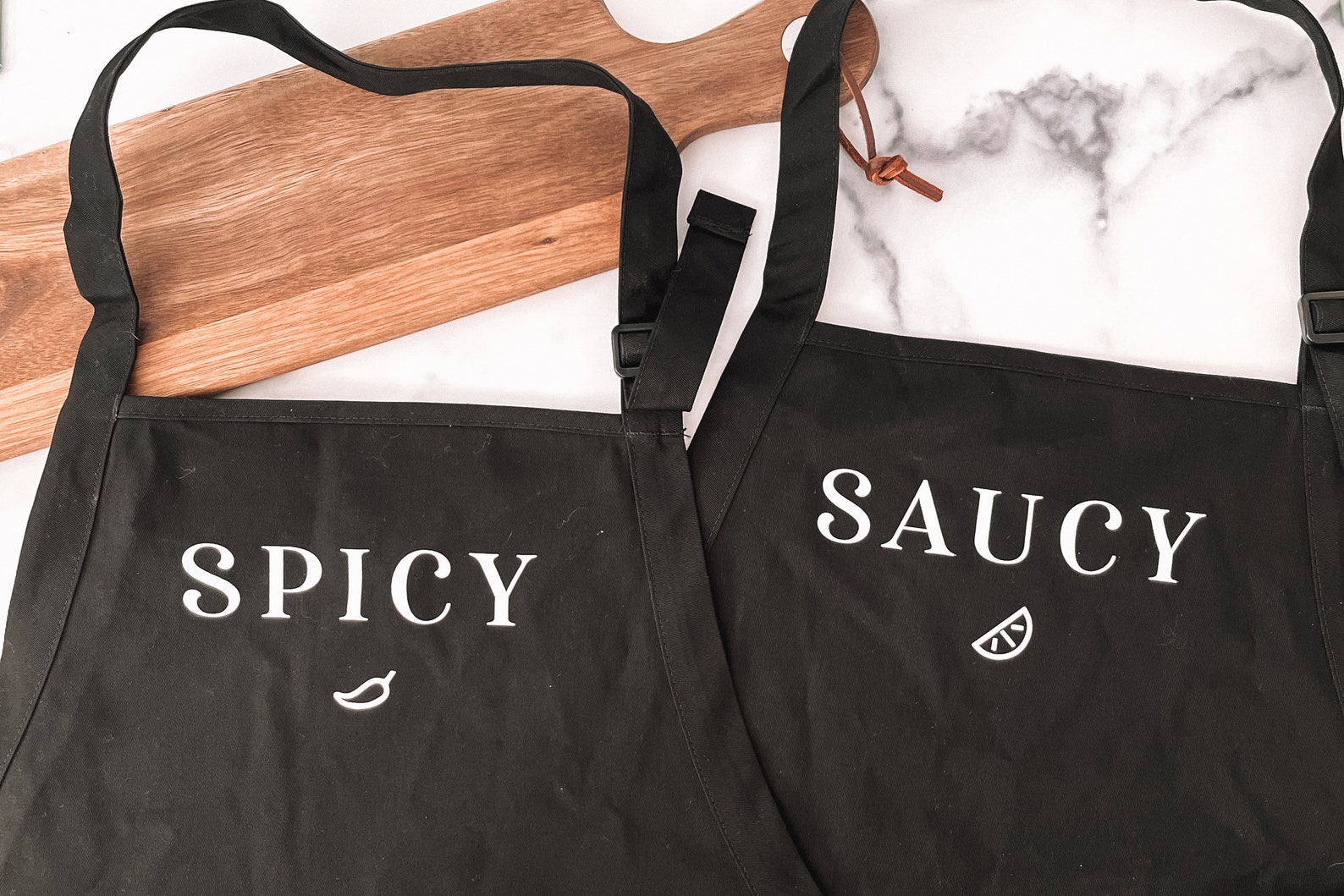 Couples Gift Personalized Apron Funny Apron His and Hers - Etsy