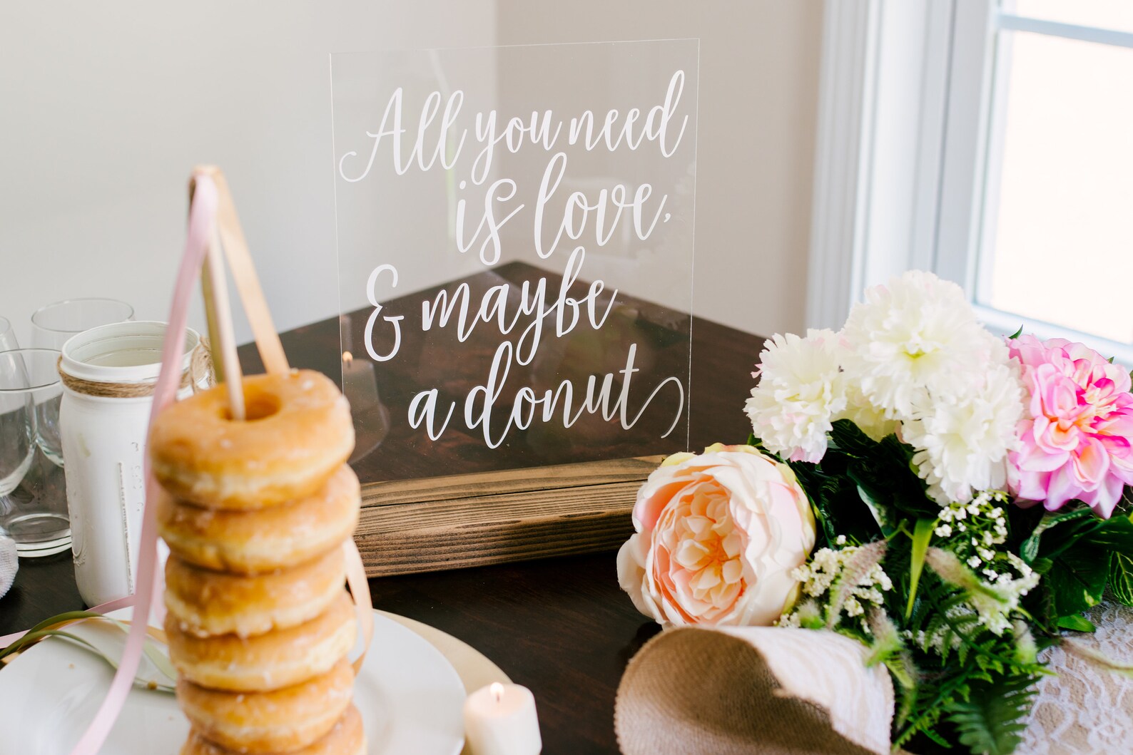 Wedding Donut Favors Donut Bar Sign Donut Wedding Sign - Etsy