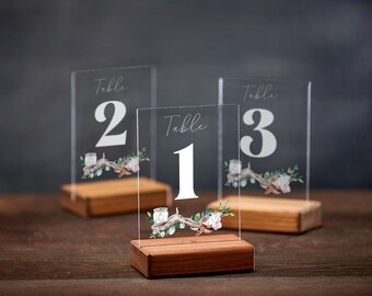 Beach Table Numbers - Etsy