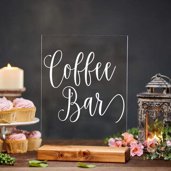 Coffee Bar Signs - Etsy