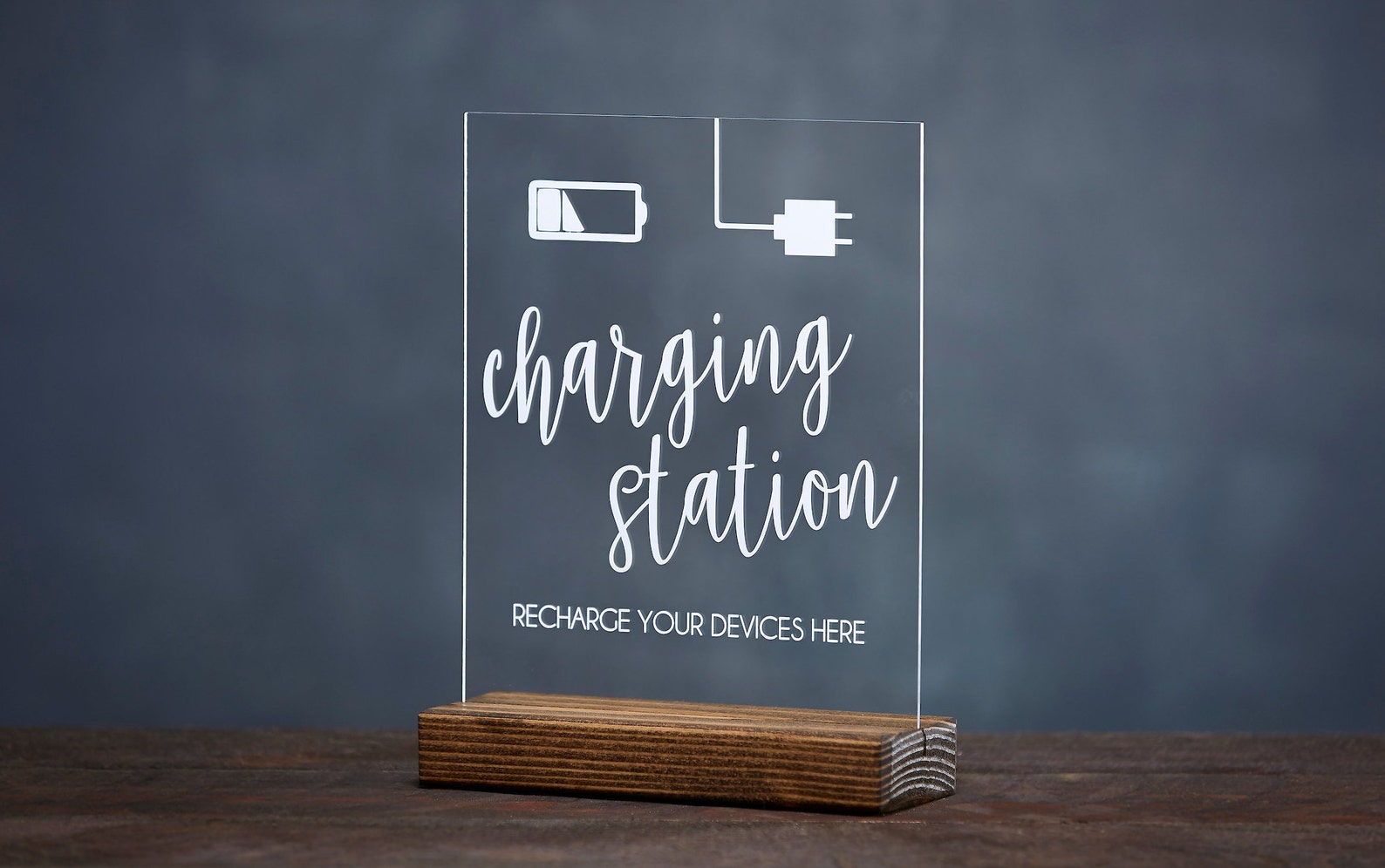 Charging Station Sign Charging Bar Sign Charge Your Device - Etsy