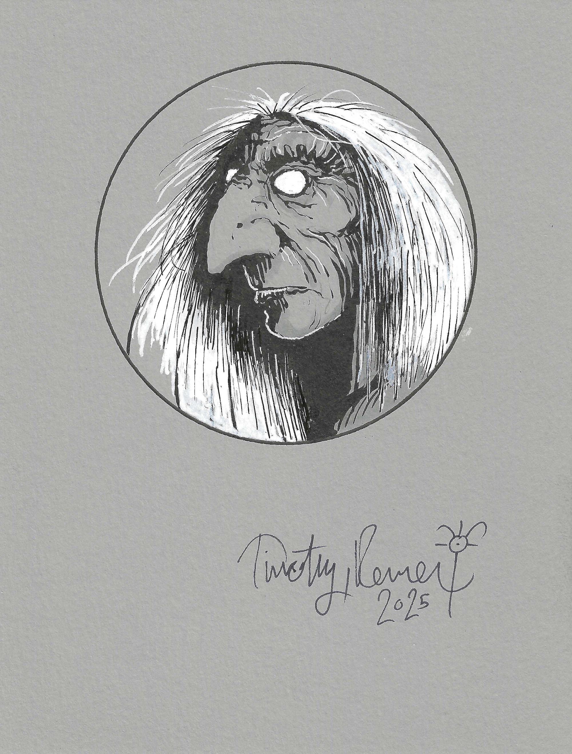 NIGHT HAG - Original Illustration by Timothy Renner – Ghost – Spirit ...