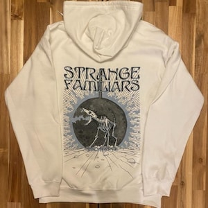 STRANGE FAMILIARS black Dog Zipper Hoodie Limited Edition Paranormal ...
