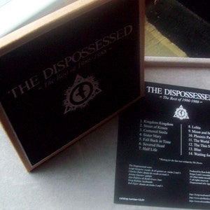 Best of THE DISPOSSESSED Cdr Ltd Edition Silscreen Cover Post-punk ...