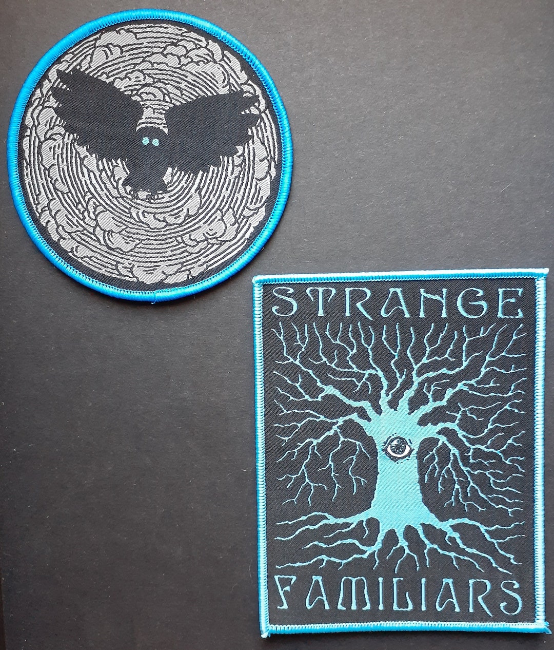 Strange Familiars - 2 Patch Set - Awoken Tree + the Witch Cloud Owl ...