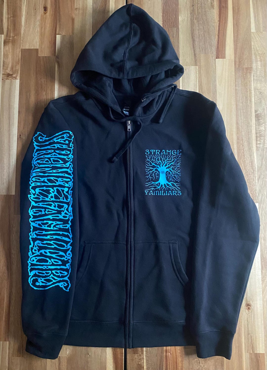 STRANGE FAMILIARS "barred Owl" Zipper Hoodie - Limited Edition ...