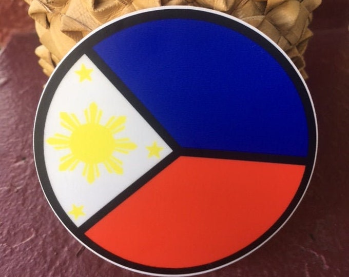 Heart Shape Philippines Flag Kiss-cut Stickers, Philippines Flag ...