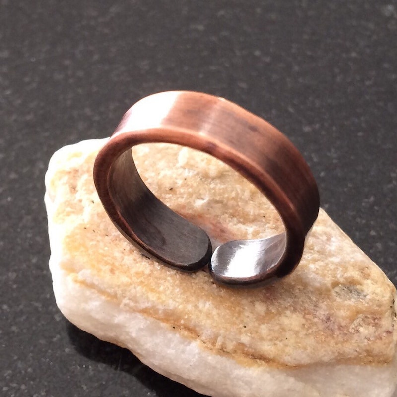 Copper Ring - Etsy