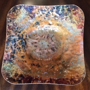 Copper Bowl - 12 Inch Decorative Hand Hammered Copper Bowl With a ...