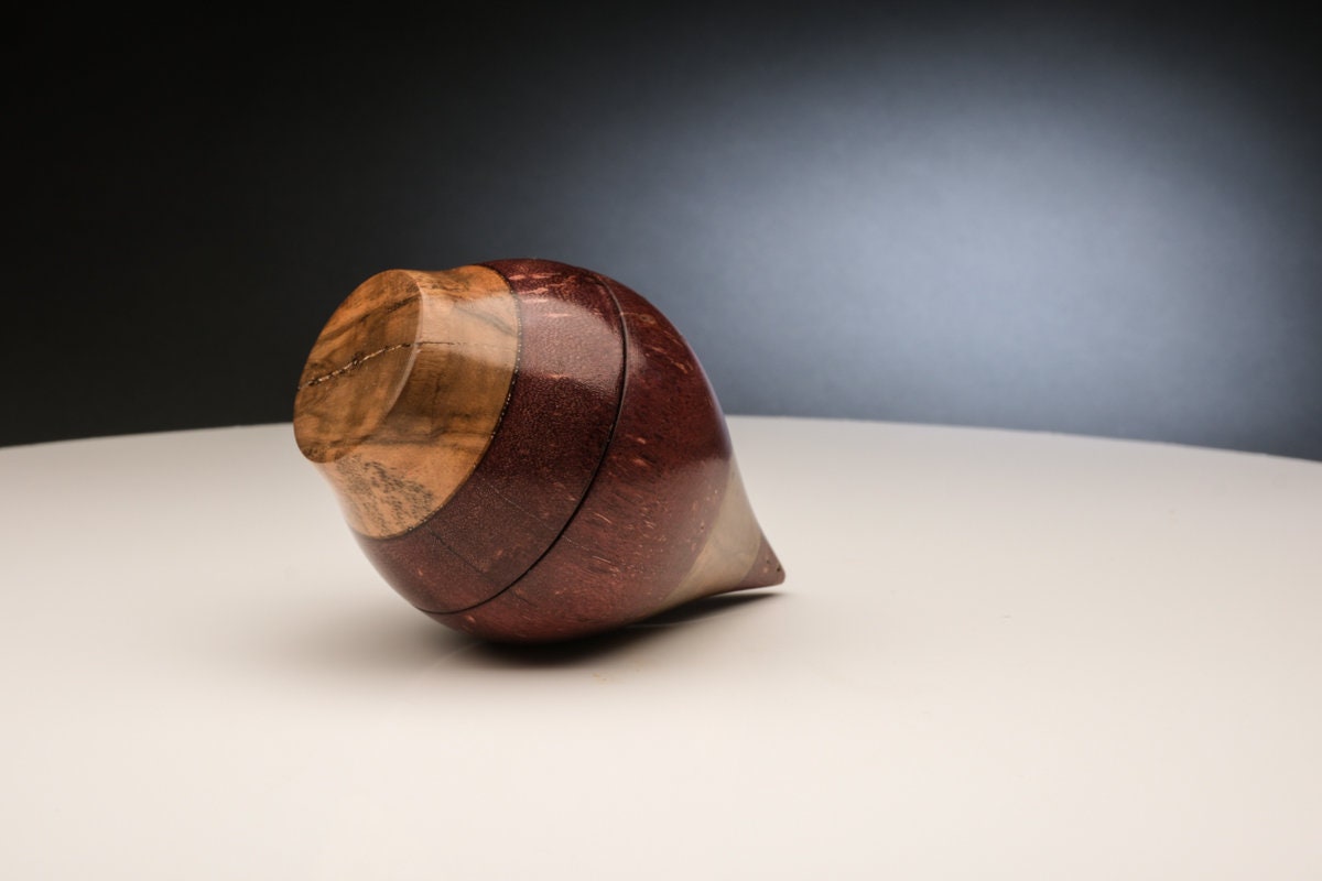 Tear Drop Wood Turned Box - Etsy