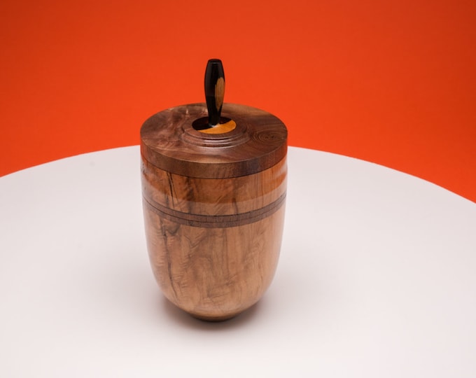 Turned Wooden Box - Etsy Canada