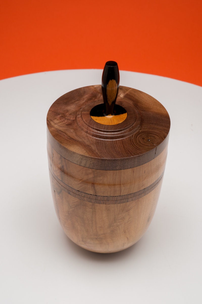 Wood Turned Box - Etsy