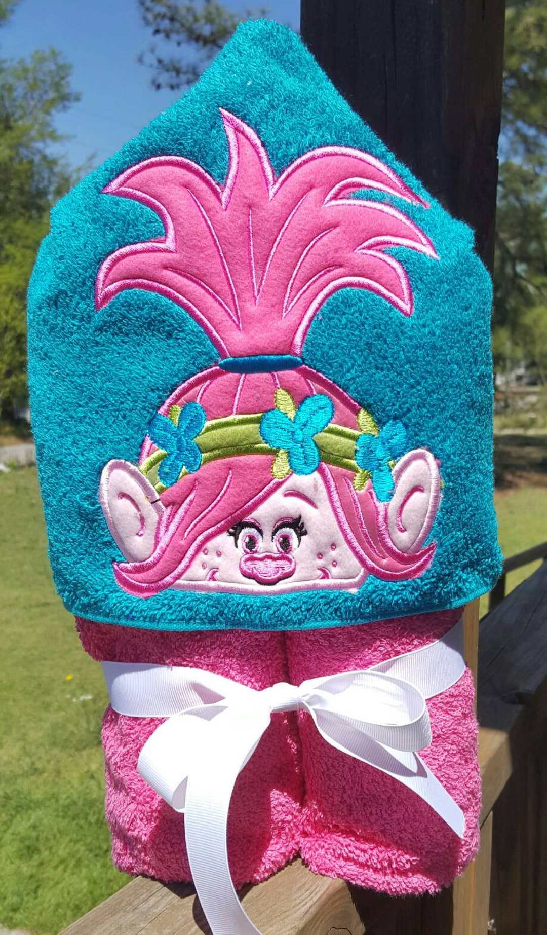 Trolls Hooded Towelhooded Bath Towel/personalized - Etsy
