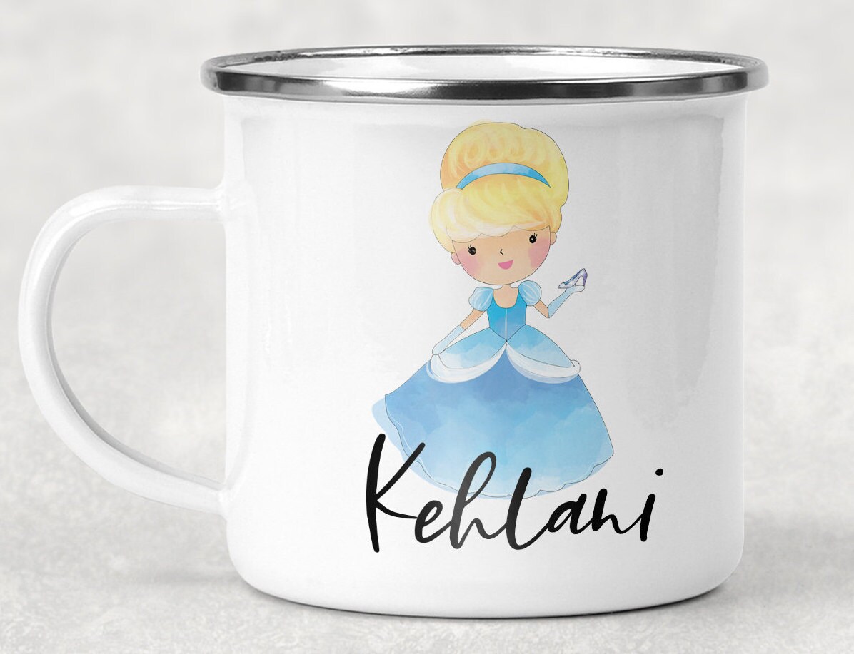 Personalized Kids Mug Cinderella Kids Cup Coffee Cup | Etsy