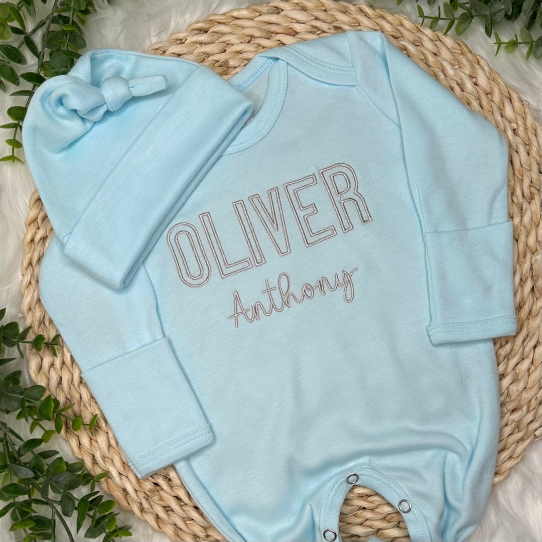 Newborn Boy Outfit | Boy Clothes | Baby Boy Coming Home Outfit | Baby ...