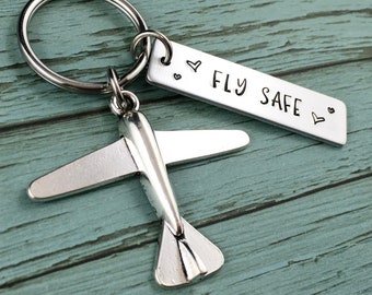 Pilot Custom Lucky Penny Keychain New Pilot Pilot Airplane - Etsy