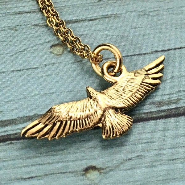 Eagle Charm - Etsy