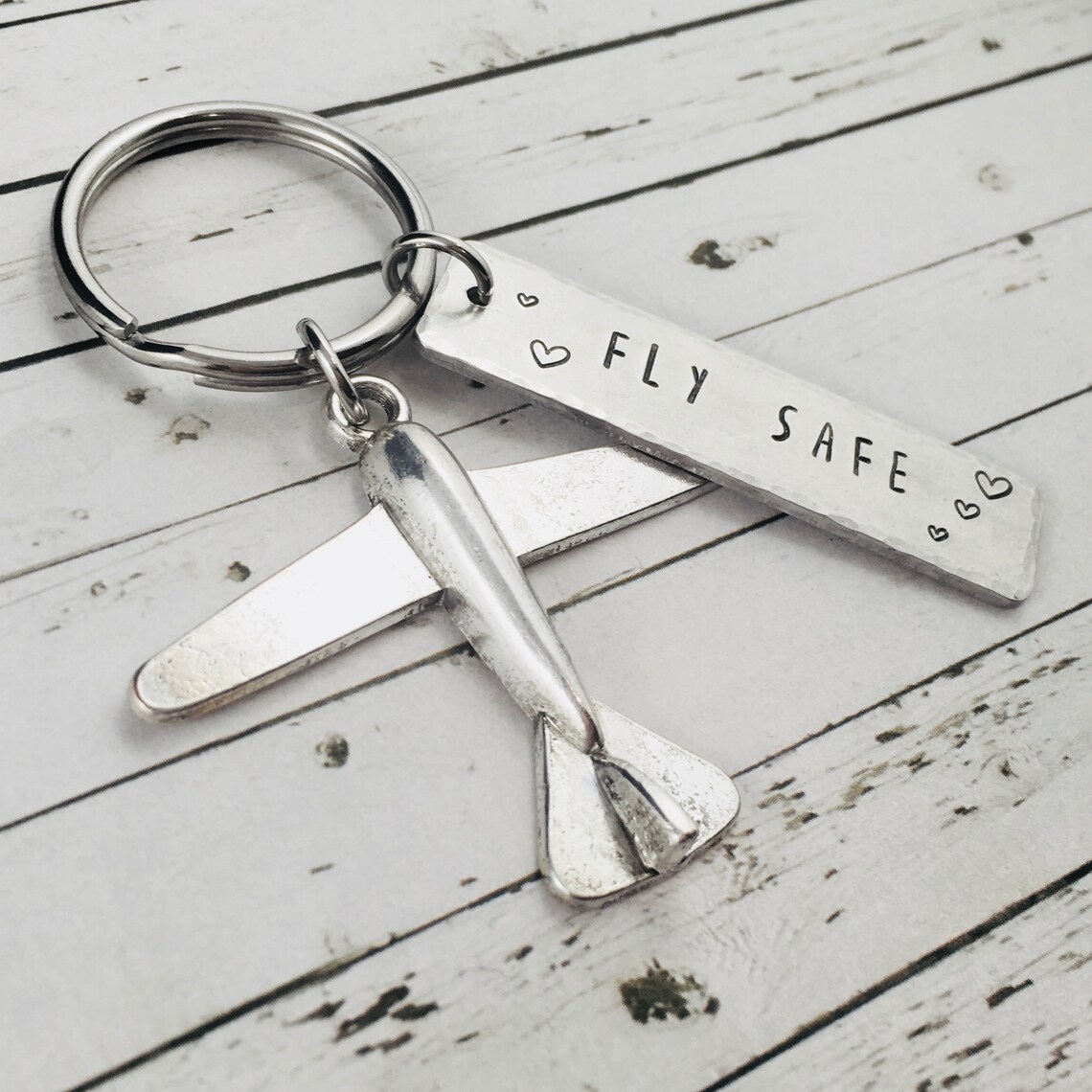 Fly Safe Keychain Pilot Keychain Pilot Gifts Gift for - Etsy New Zealand