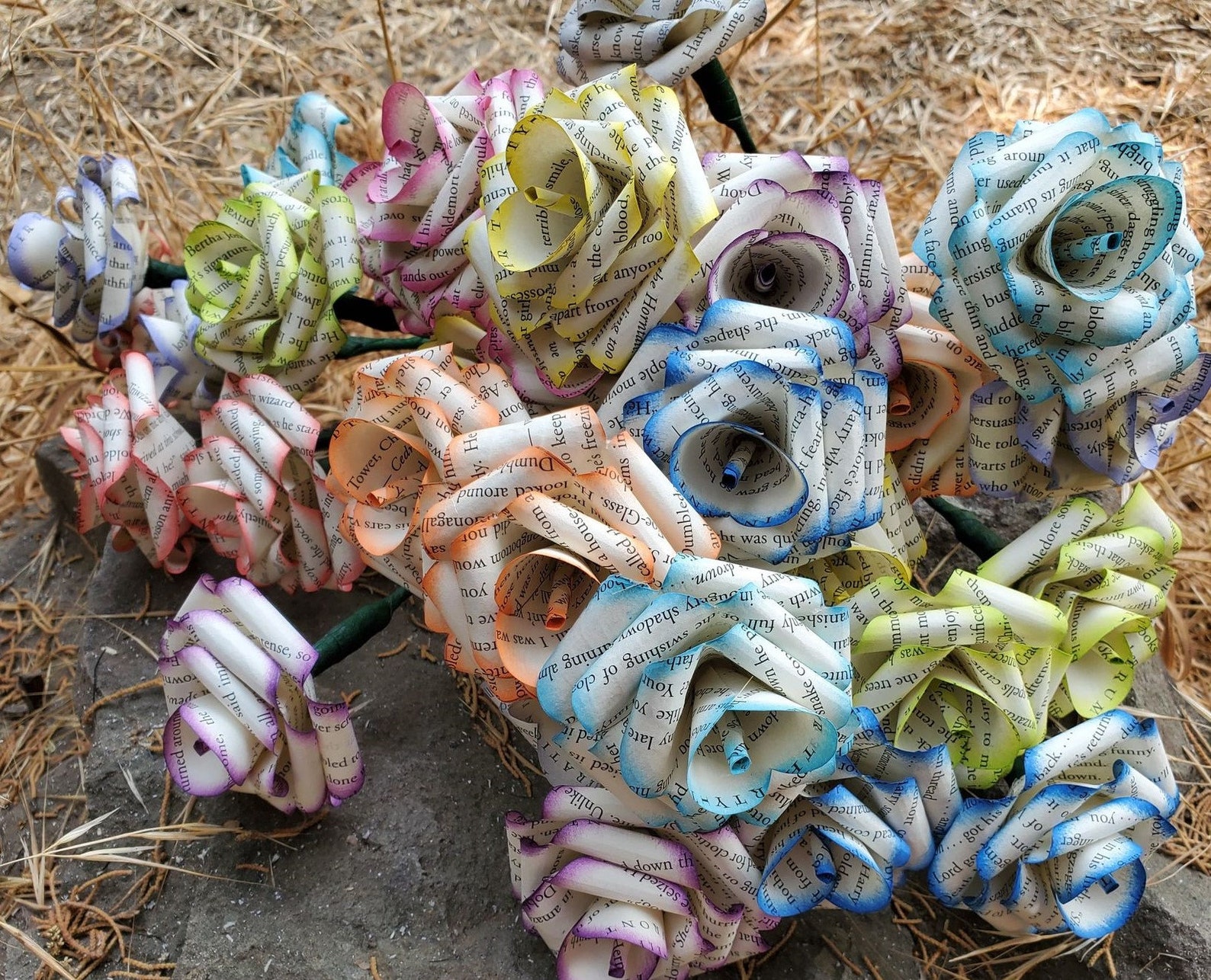 Custom Harry Potter Roses Single Rose - Etsy