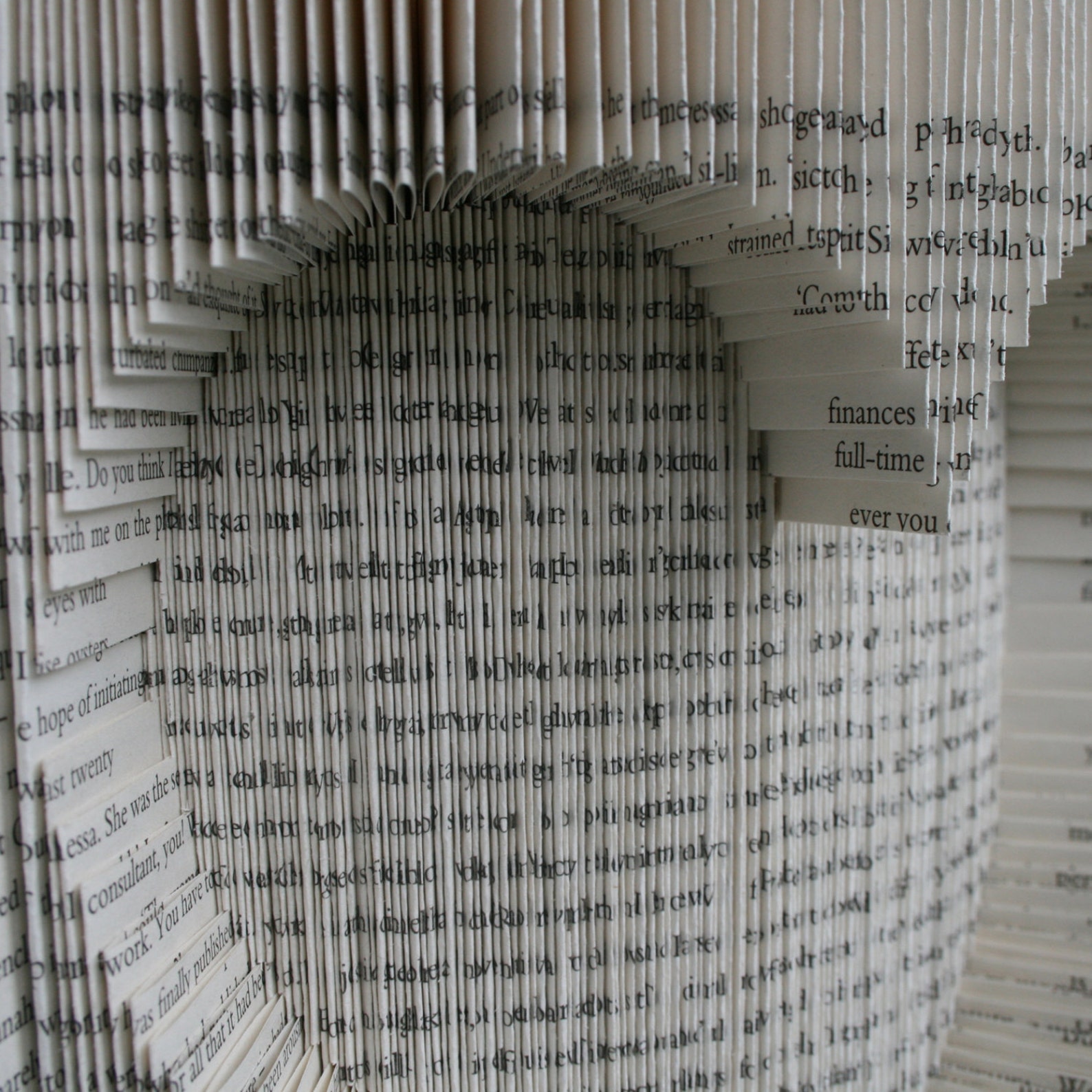 Heart Book Folding Pattern Valentines Gift Mothers Day - Etsy