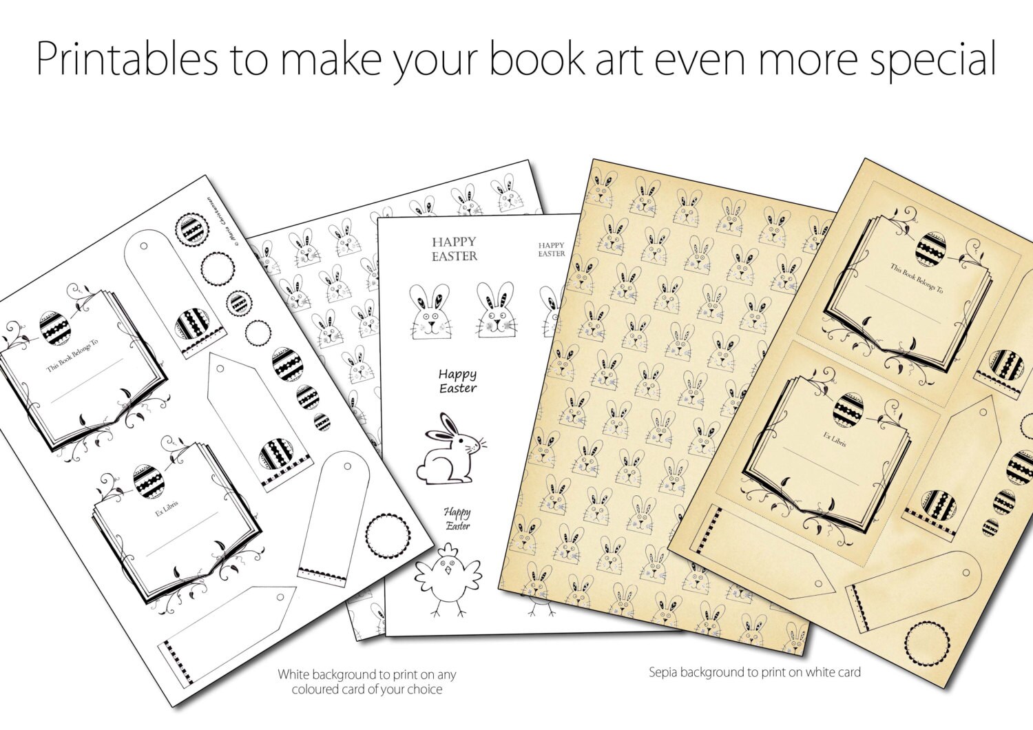 Easter Egg Book Folding Pattern: Includes Free Printable - Etsy