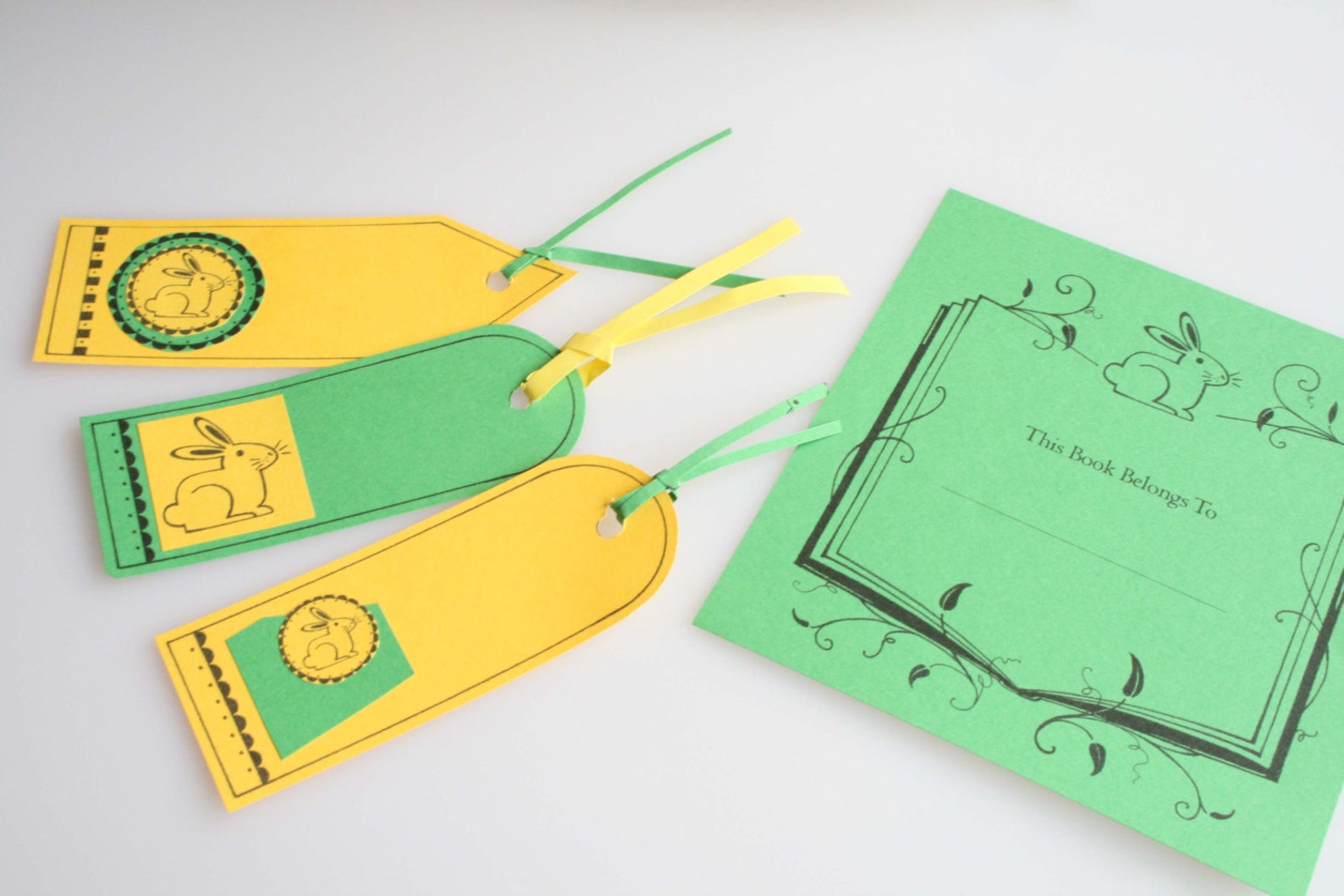 Easter Bunny Book Folding Pattern: Includes Free Printable Downloads ...