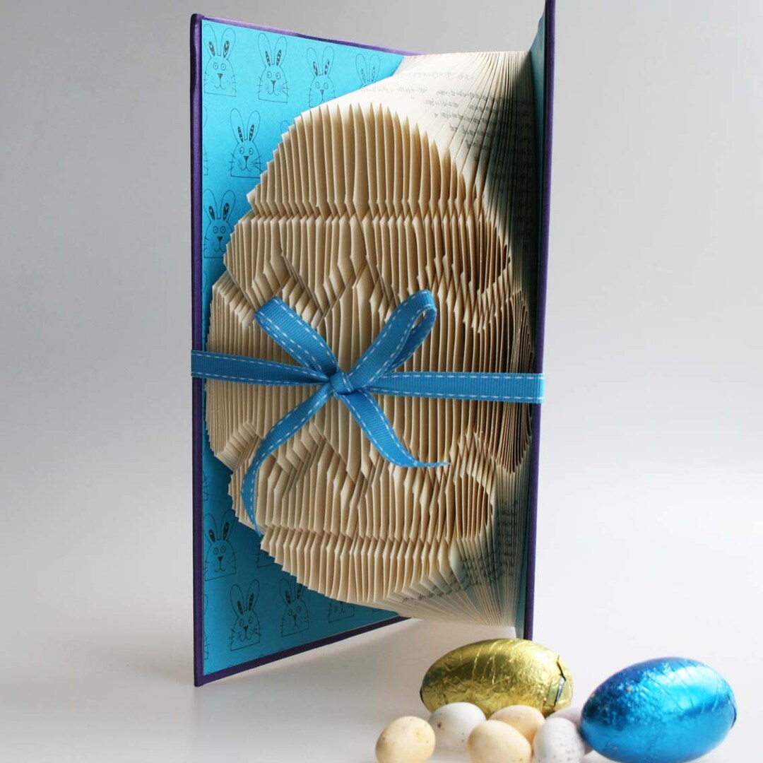 Easter Egg Book Folding Pattern: Includes Free Printable Downloads (pdf ...