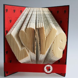 LOVE Book Folding Pattern: Includes Free Printable Downloads (pdf) to ...