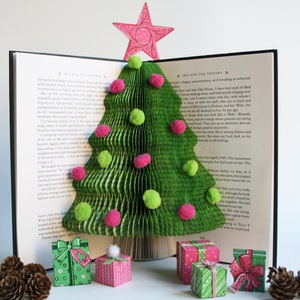 Christmas Tree Book Pattern + Tutorial, Cut and Stick, Free Printable ...