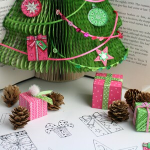 Christmas Tree Book Pattern + Tutorial, Cut and Stick, Free Printable ...