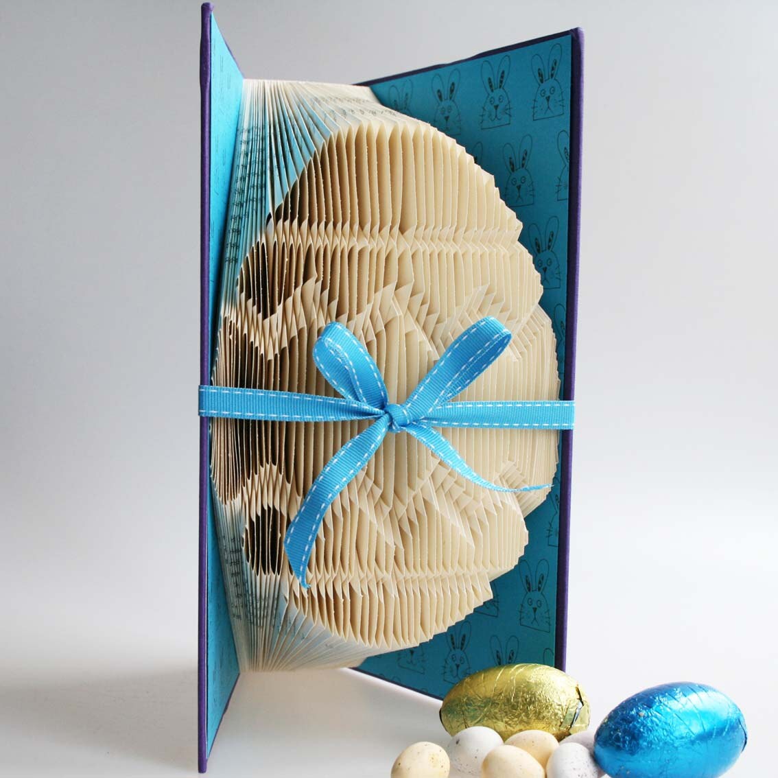 Easter Egg Book Folding Pattern: Includes Free Printable - Etsy