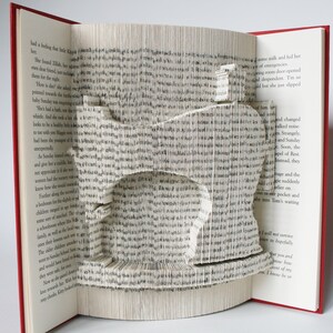 Sewing Machine Book Folding Pattern + Tutorial, Cut and Fold, Free ...