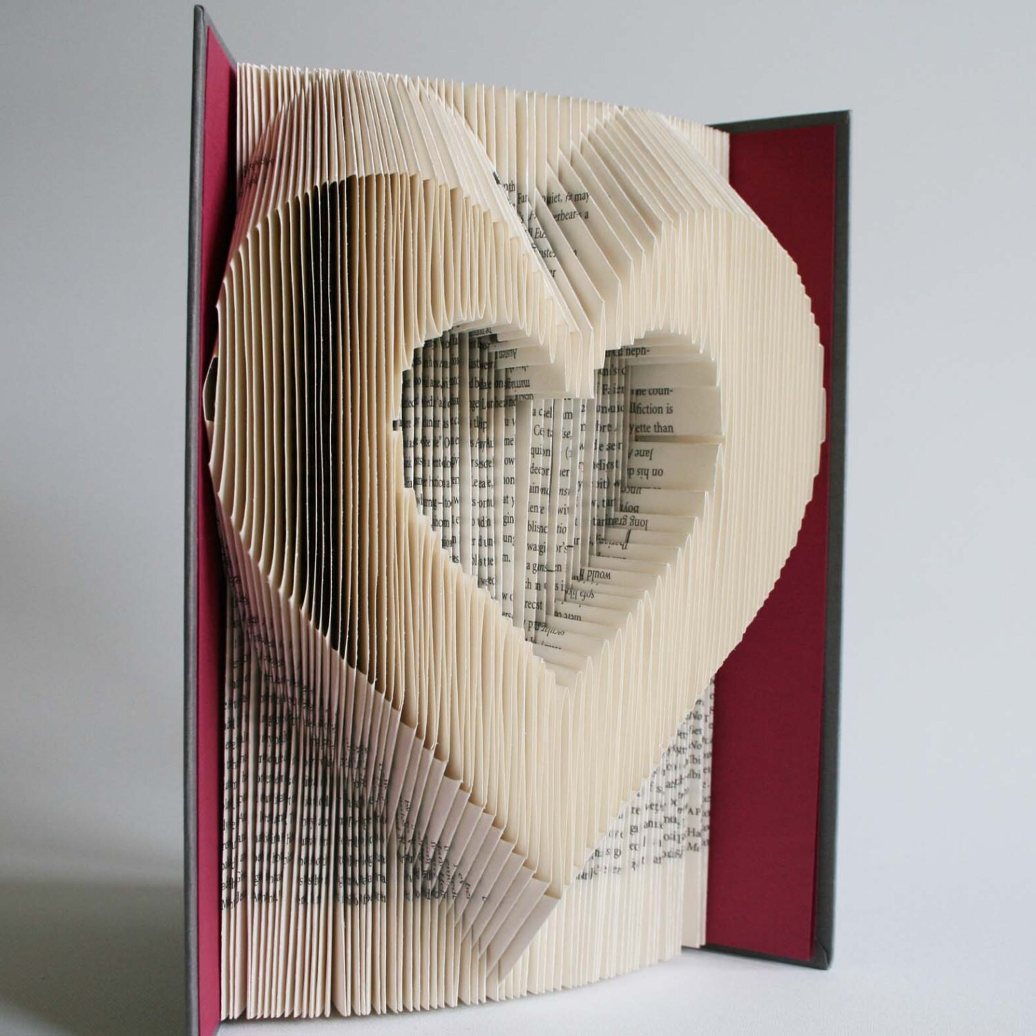 Heart Book Folding Pattern + Cuts: Plus Free Printable Downloads (pdf ...