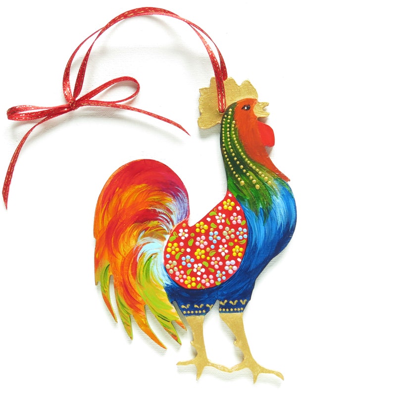 Wood Rooster - Etsy