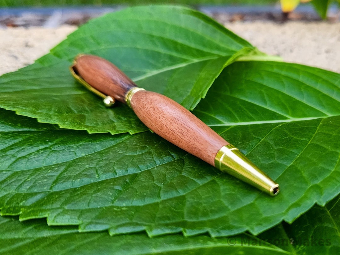 Handmade Wooden Ballpoint Pen Wandoo FREE SHIPPING Native Australian ...