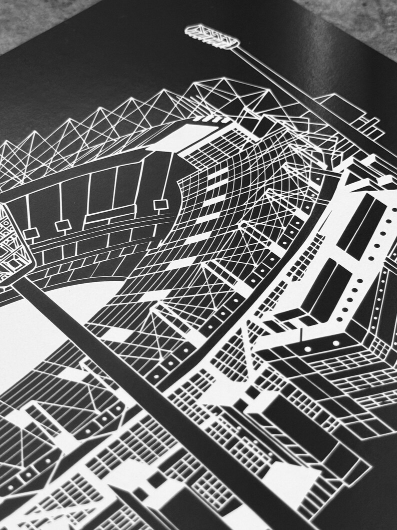 MCG Melbourne Cricket Ground | A4 | AFL, Melbourne Stadium Wall Art ...