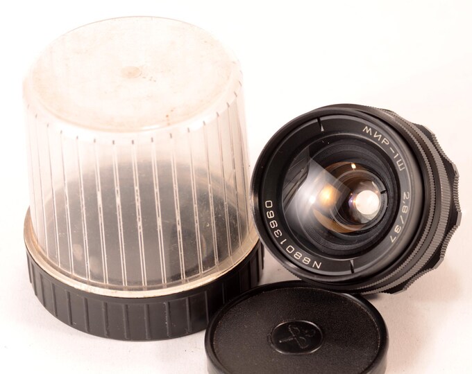 Mir-1 Mir-1v 1SH Vintage Serviced Lens 2.8/37mm F/2.8 M42 Antique USSR ...