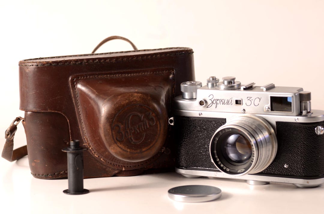 Rare Soviet 1956 Zorki 3C Zorkiy-3s Serviced CLA USSR Leica 35mm Film ...