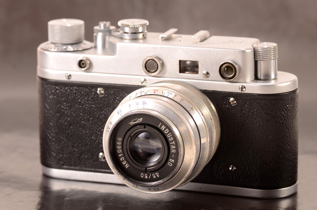 Serviced CLA Zorki C S Zorkiy Black USSR Leica Copy Film 35mm Camera ...