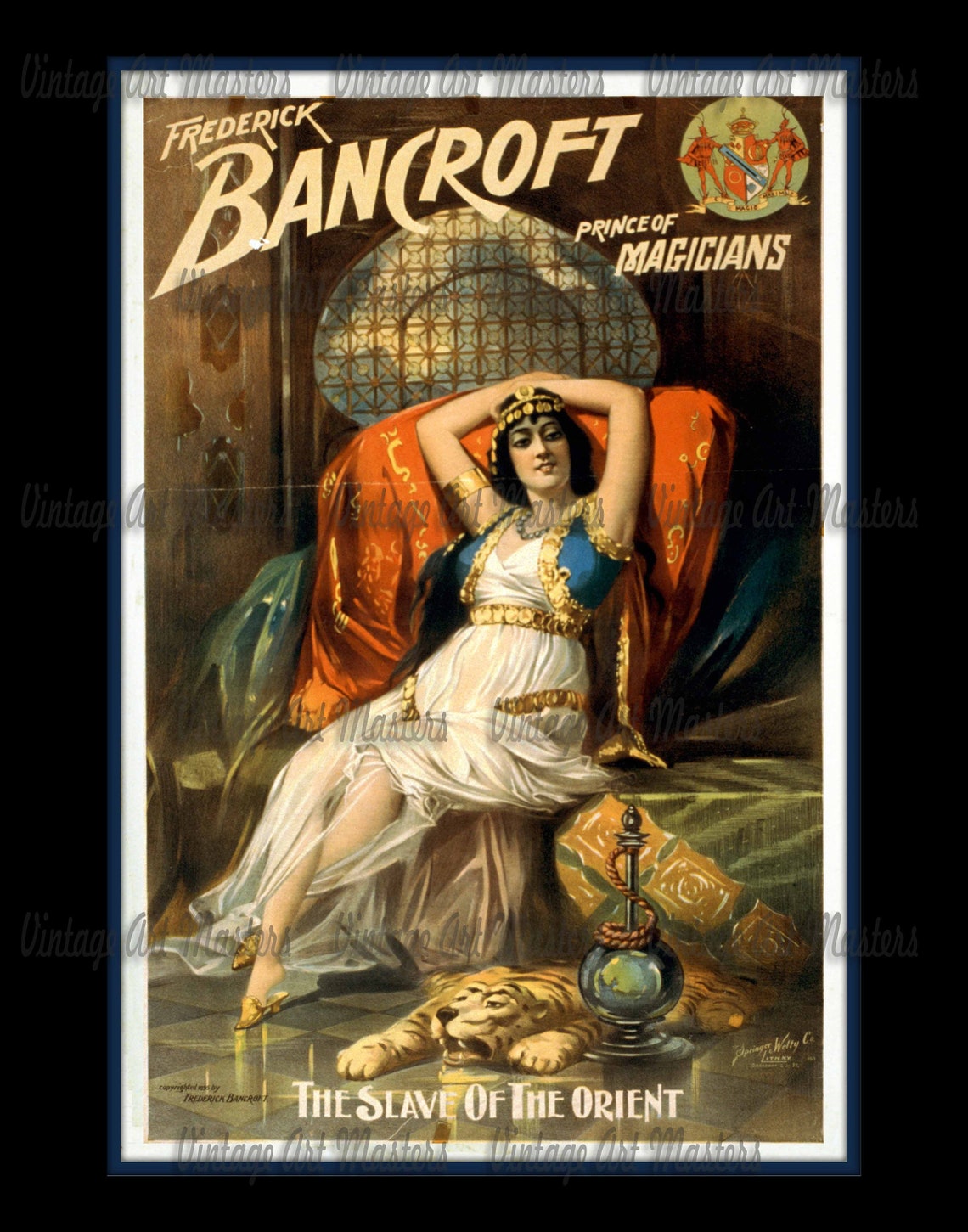 Vintage Magic Posters - Retro Magician Prints - Ready to Hang ...